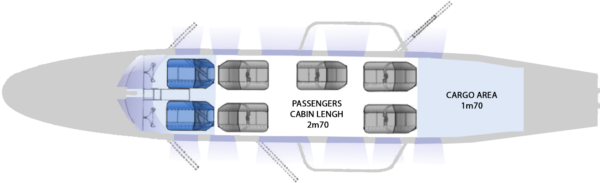 AVIATOR TP600 - Alpine Airlines | Courchevel | Saint-Tropez | Paris