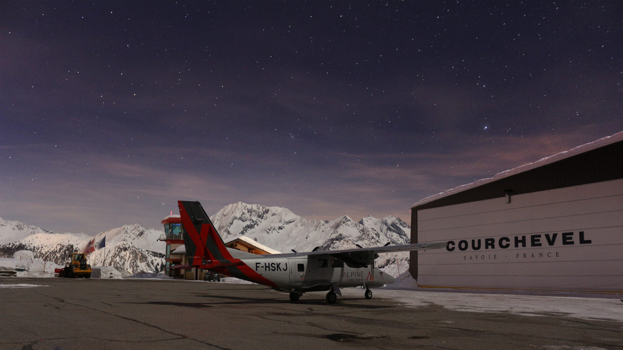 Qualification Altiport Courchevel & autorisation d'accès - Alpine Airlines